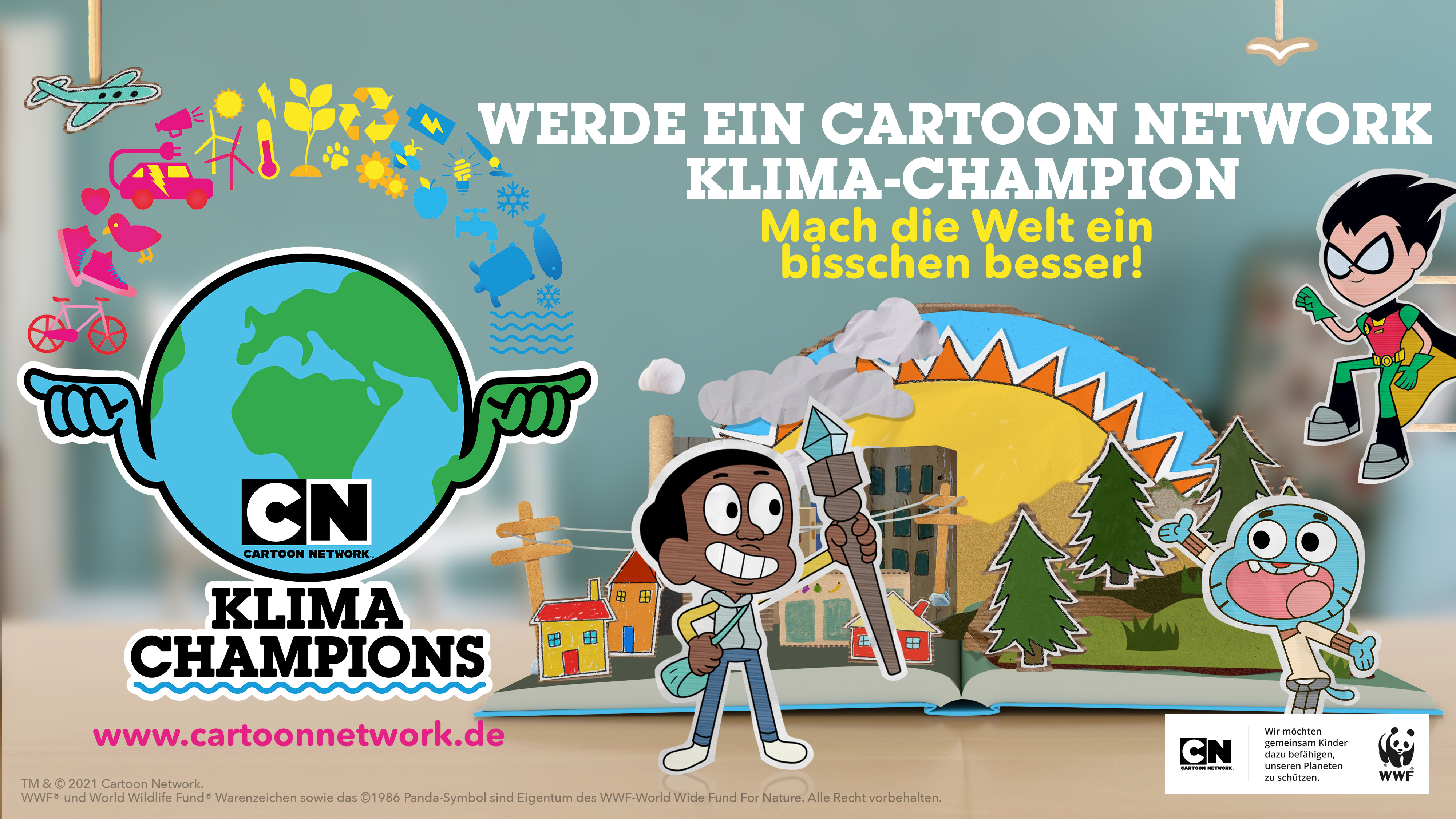Mit Cartoon Network zum Klima-Champion werden! | Pressroom