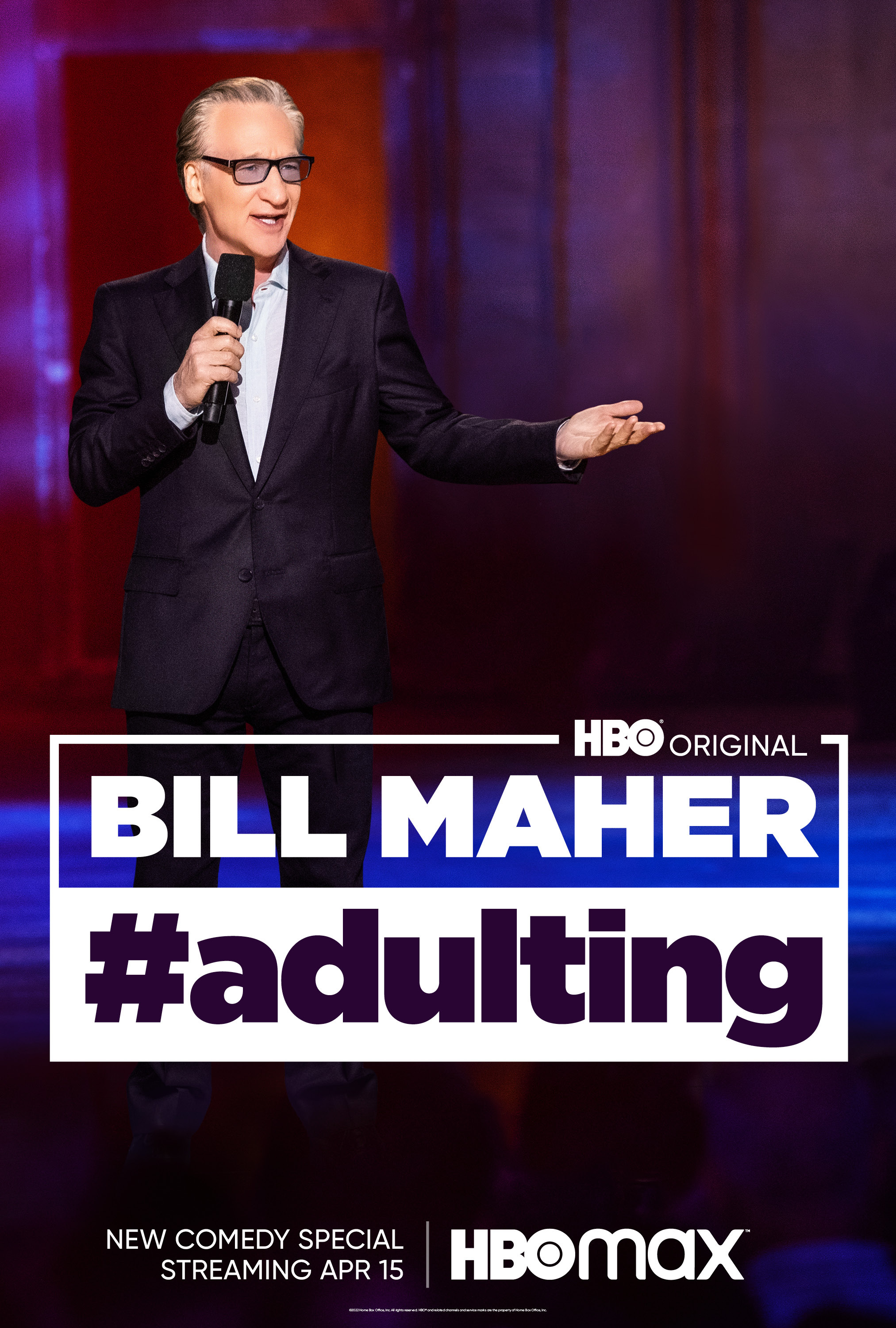 HBO Original Comedy Special BILL MAHER: #ADULTING Debuts April 15 ...