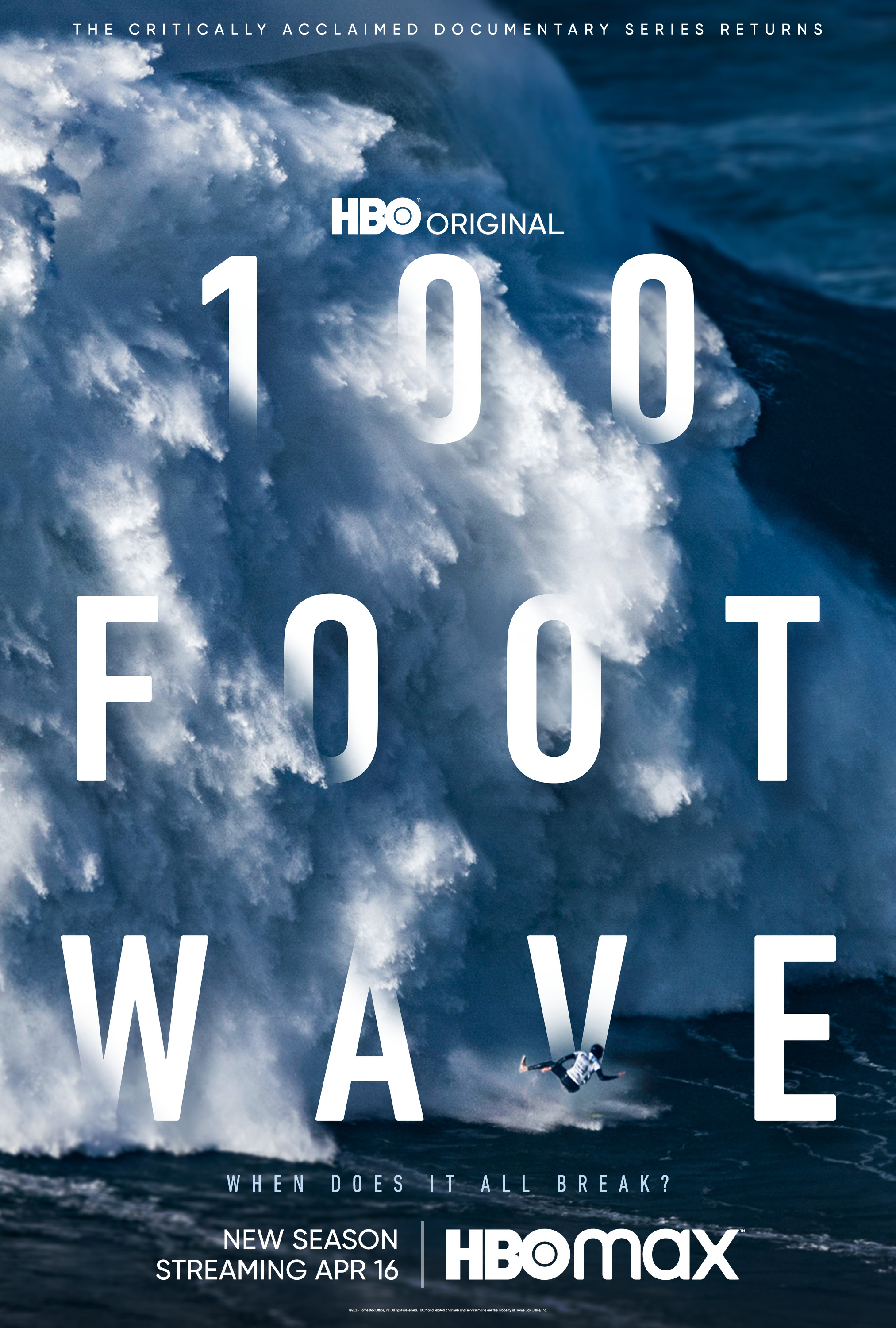 Emmy Winning HBO Original Docuseries 100 FOOT WAVE Returns For Its Emmy Winning HBO Original Docuseries 100 FOOT WAVE Returns For Its
