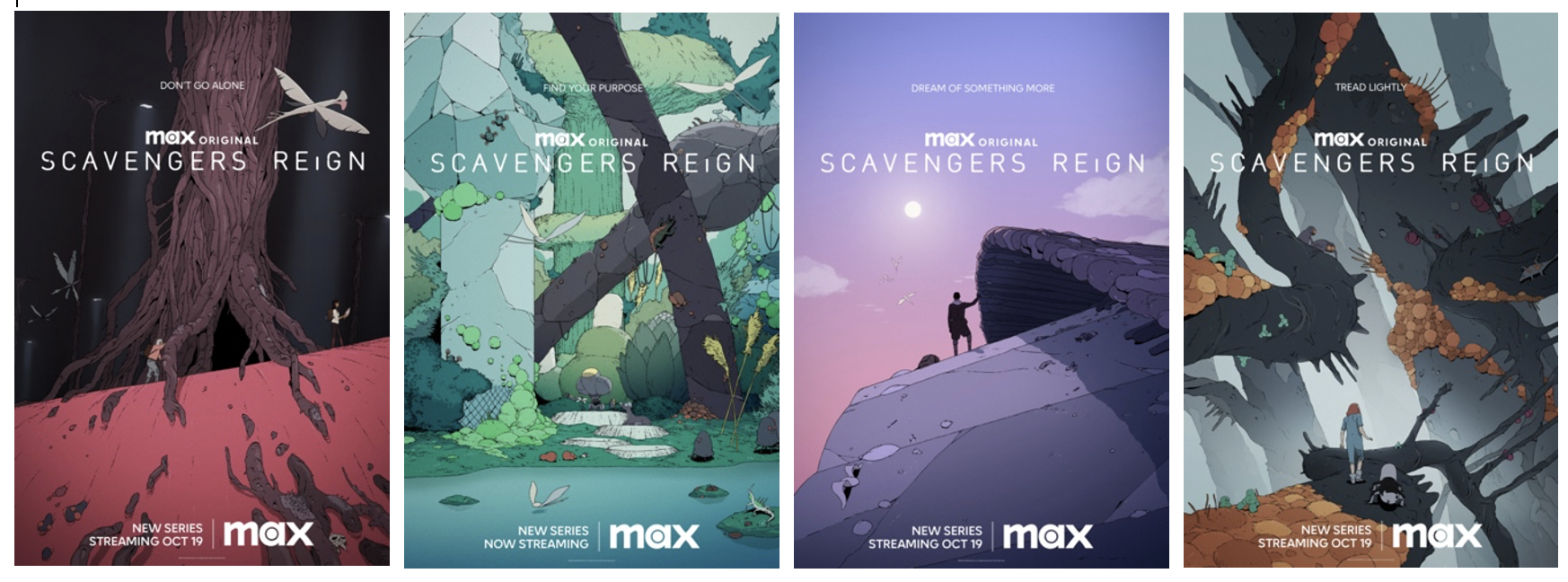 Max Original Animated Series SCAVENGERS REIGN Debuts October 19 | Pressroom