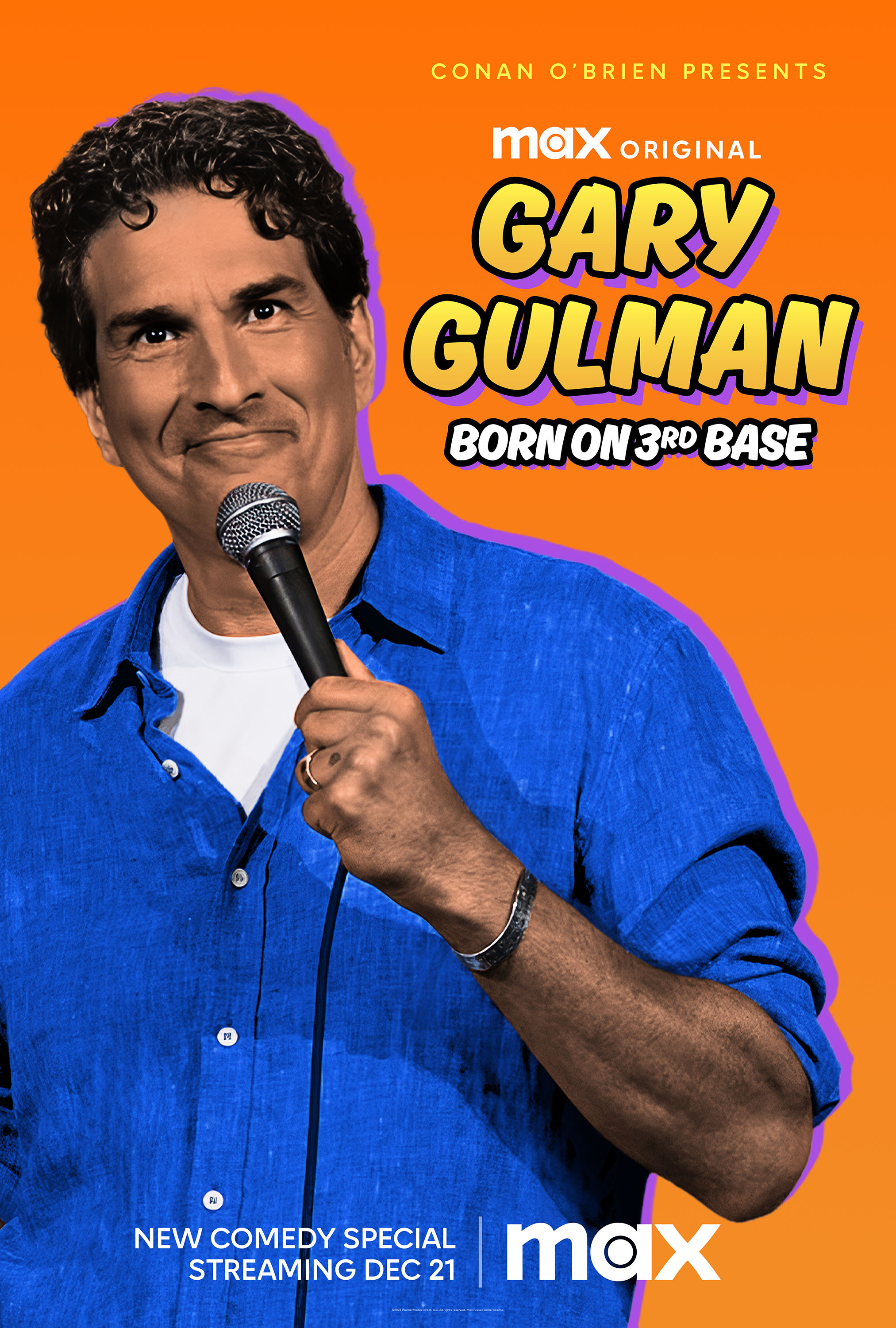Max Original Comedy Special GARY GULMAN: BORN ON 3RD BASE Debuts ...