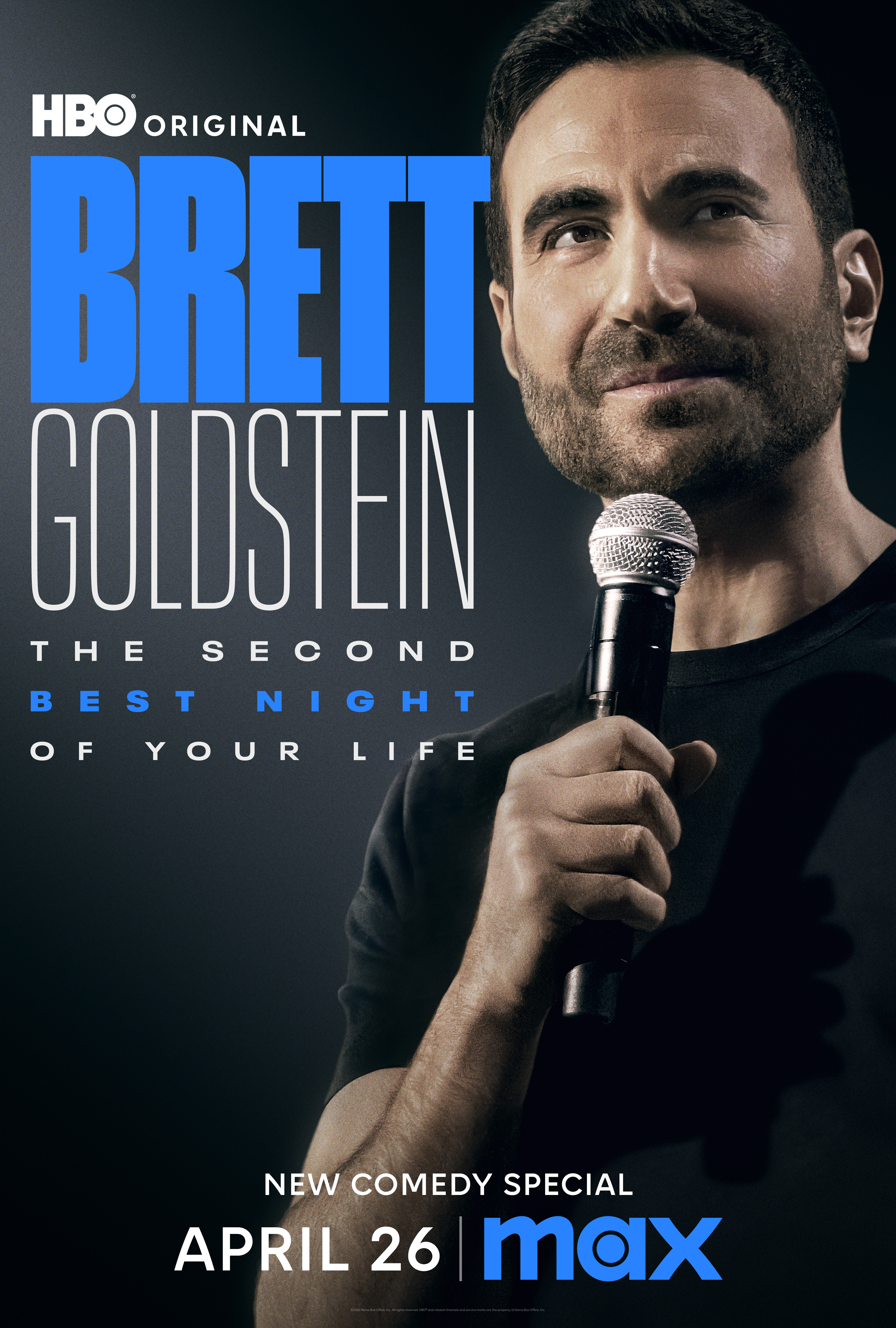 HBO Original Comedy Special BRETT GOLDSTEIN: THE SECOND BEST NIGHT OF ...